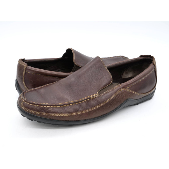 Cole Haan | Shoes | Cole Haan Tucker Venetian Mens 4 Loafers Brown ...